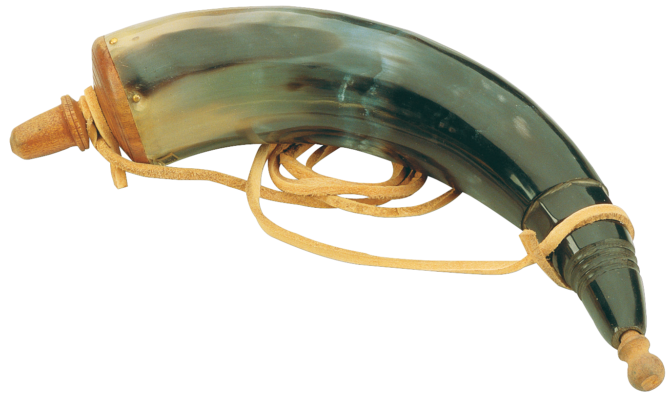 Traditions Powder Horn with Leather Sling | Bass Pro Shops